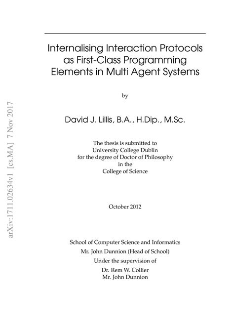 internalising interaction protocols as first class programming elements