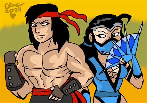 Kitana And Liu Kang By 80sfansincedayone On Deviantart