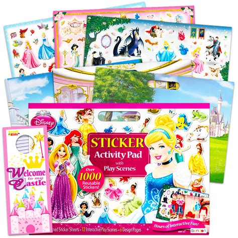 Disney Princess Sticker Book Party Favor Set Over Stickers Desertcart Kuwait