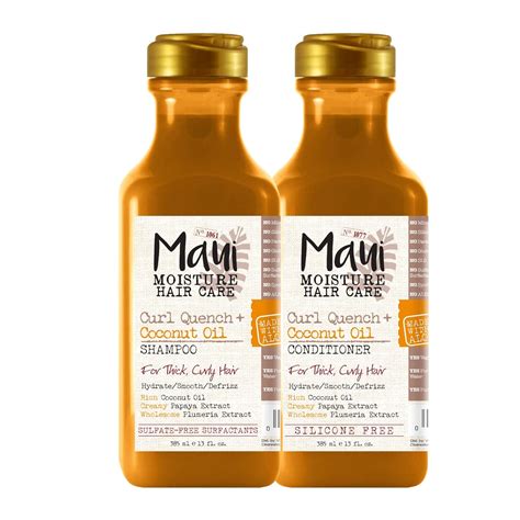Maui Moisture Curl Quench Coconut Oil Shampoo