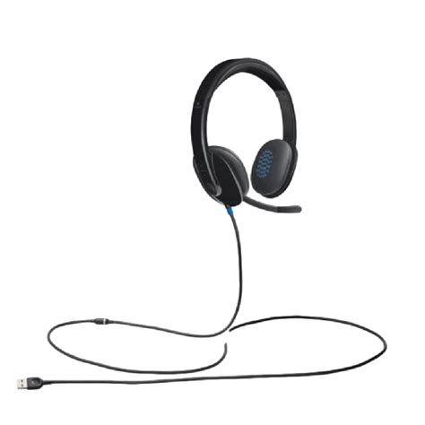 אוזניות למחשב מיקרופון Logitech H540 אופיס דיפו Office Depot