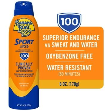 2 Pack Banana Boat Sport Ultra Spf 100 Sunscreen Lotion Sport