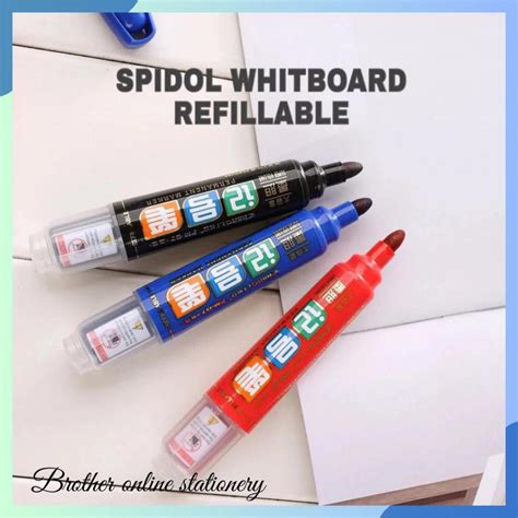 Bos Whiteboard Markers Refillable Whiteboard Markers Shopee Malaysia