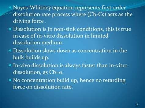 Theories Of Dissolution Pptx