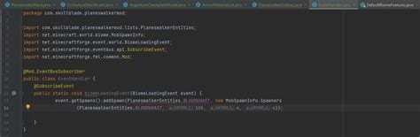 can t resolve symbol spawnlistentry modder support forge forums
