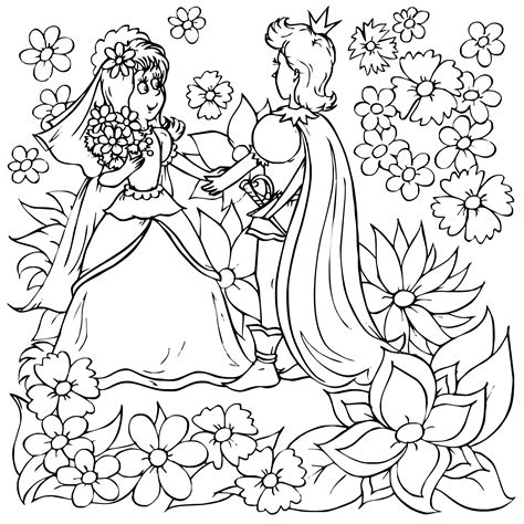 Fise Colorat Mama Desene De Colorat Cu Printul Si Printesa Planse My