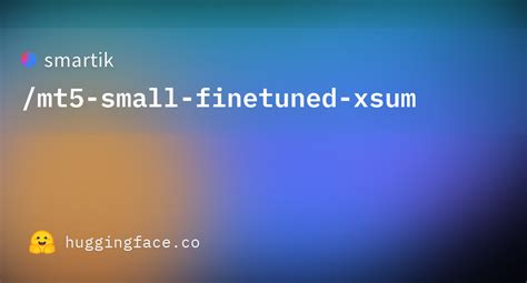 Smartik Mt5 Small Finetuned Xsum · Hugging Face