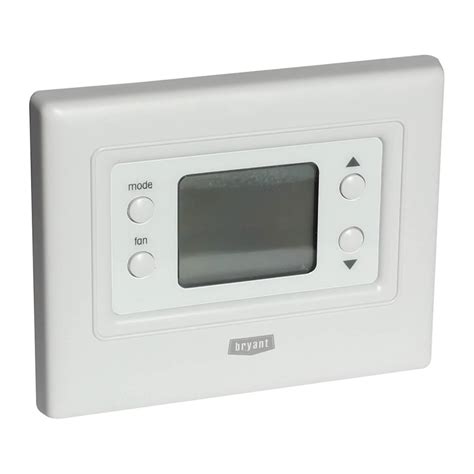 Bryant Non Programmable Thermostat Manuals Manualslib
