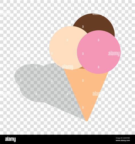 Ice Cream Isometric Icon Stock Vector Image Art Alamy