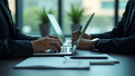 Finance And Accounting Concept Business Woman Working On Desk Using Calculator To Calculate In