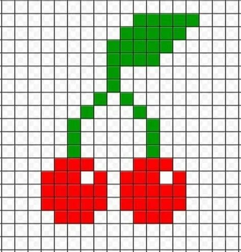 Рисунки По Клеточкам Легкие Маленькие И Красивые 102 Фото