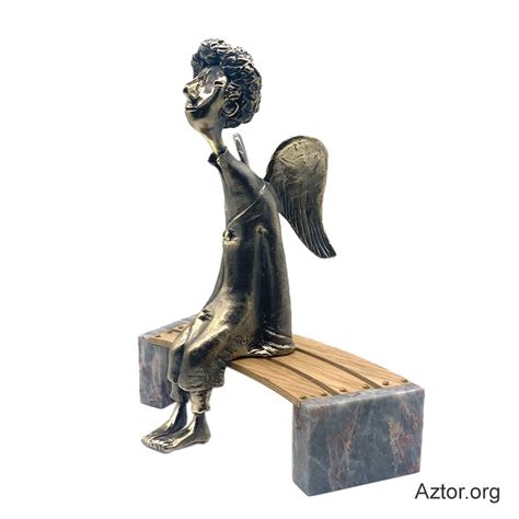 Сувенир из Бронзы “Любашинский Ангел”, (большой) (Авторская работа ...