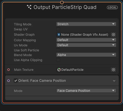 Vfx Output Particlestrip Quad Not Rendering Correctly Unity Engine
