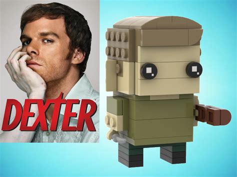 Lego Moc Dexter Morgan Brickheadz By 13customs Rebrickable Build With Lego