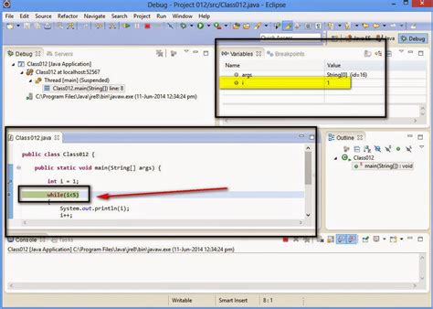 Selenium By Arun 164 Debugging The Java Programs In Eclipse Ide
