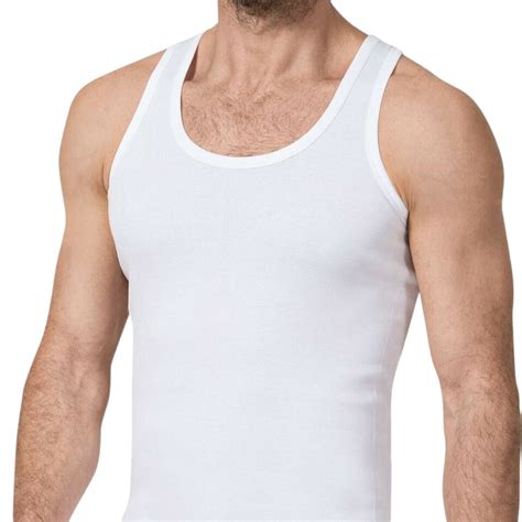 Ceylanoglu Ανδρική Φανέλα Αμάνικη σε Λευκό Χρώμα 023 1 Skroutzgr