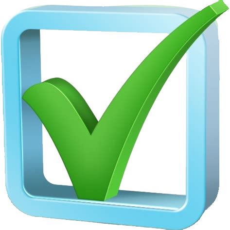 Check Mark Checkbox 3d Computer Graphics Icon Icon Check 3d Png