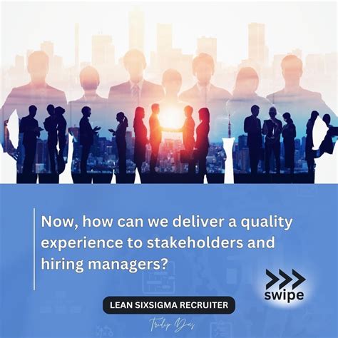 Tridip Das On Linkedin Quality Hiring Recruitment Leansixsigma