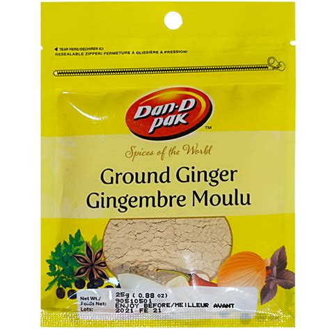 Ground Ginger 25g