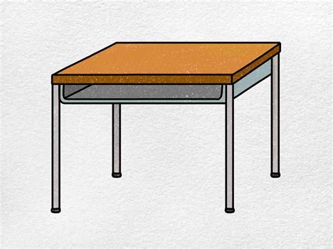 How To Draw Easy Table