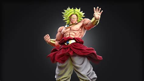 Breaking News Kd Broly 1 4 Statue Preview Youtube