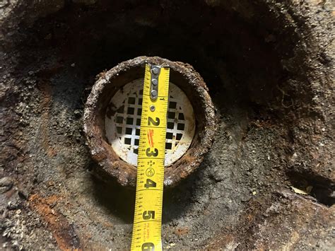 Basement Drain Bell Trap Rplumbing