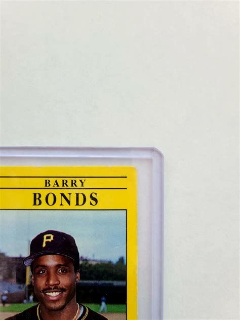 Error Ken Griffey Jr And Barry Bonds 1991 Fleer Second Generation