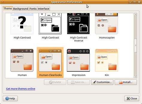 Problems With Gtk2 Themes Such As Human Theme On Ubuntu 1804 Lts