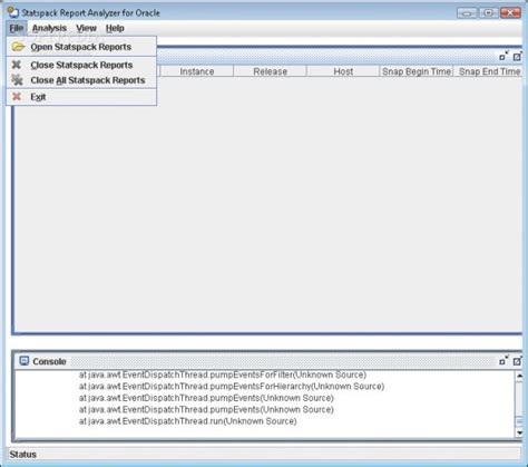 Statspack Report Analyzer For Oracle Download Softpedia