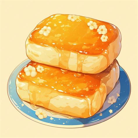 Premium Vector Hungarian Langos And Fried Bread Treat