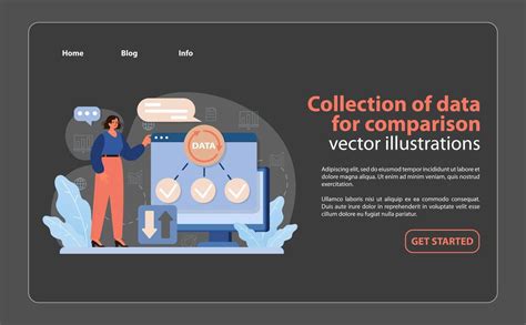 Data Collection For Benchmarking Vector A Professional Prepares Data For Benchmarking 41176217