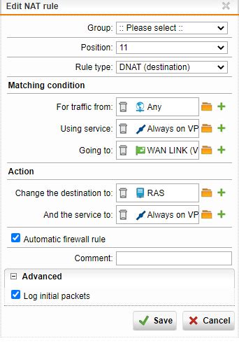 VPN NAT ISP HOTSPOTS Network Protection Firewall NAT QoS IPS UTM Firewall