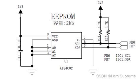 项目一：iic读写eeprom At24c02eeprom I2c Baudrate Csdn博客