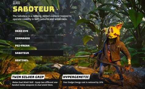 Biomutant All Races Classes Attributes Character Creation