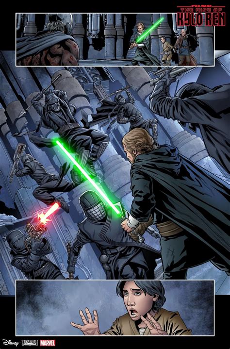 New Preview For Star Wars Rise Of Kylo Ren Comic Star Wars News Net