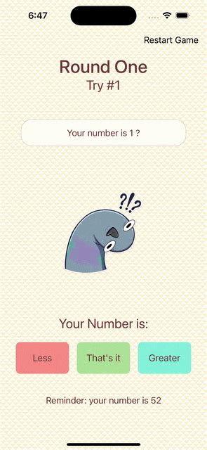 Github Artemykvguessthenumber Simple Ios Number Guessing Game