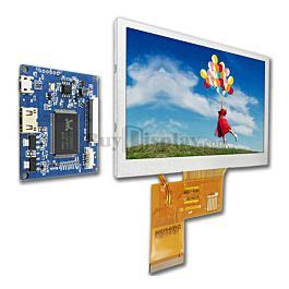 IPS 4 3 Inch 800x480 Touch Display With Mini HDMI Board For Raspebrry PI