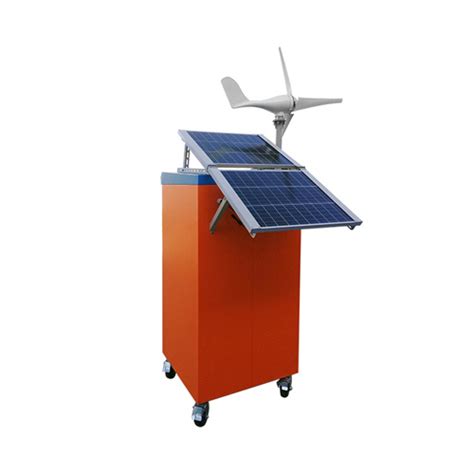 Hybrid Model Of Vertical Axis Wind Turbine Solar From China