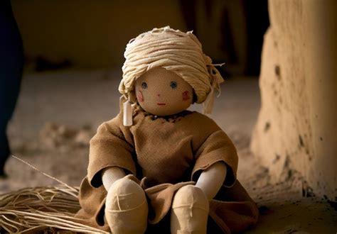 Premium Ai Image Old Homemade Rag Doll
