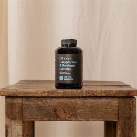L Tryptophan Complex With Melatonin Magnesium Vitamins B3 B5 And B6 Zenement