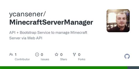 Github Ycansener Minecraftservermanager Api Bootstrap Service To Manage Minecraft Server