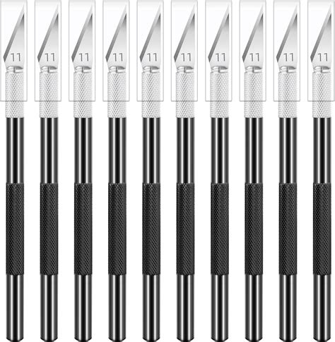 Jetmore 10 Pack Exacto Knife Set Precision Hobby Knife
