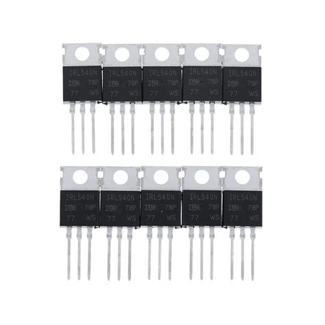 10pcslot Irl540 Irl540n Power Mosfet To 220 Hot Sale Aliexpress 1420