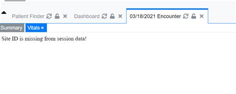 Site Id Missing From Session Data · Issue 4483 · Openemropenemr · Github