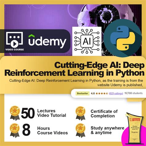 jual [video course] cutting edge ai deep reinforcement learning in