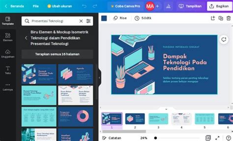 Cara Membuat Power Point Di Canva Dan Download Ke Format PPTX Gammafis Blog