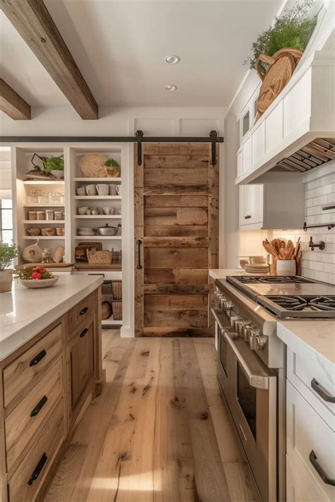 96 Rustic Farmhouse Kitchen Ideas For A Beautiful Home Rustic Country