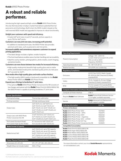 Kodak6900photoprinter Ltr Lr Pdf Printer Computing Computer