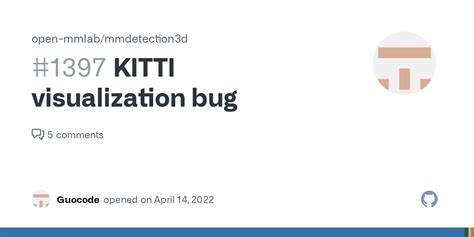 KITTI Visualization Bug Issue Open Mmlab Mmdetection D GitHub
