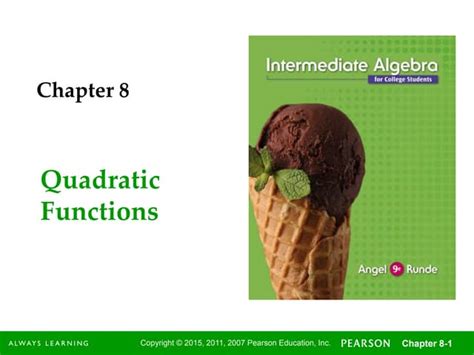 introduction of quadratic functions and its graph ppt